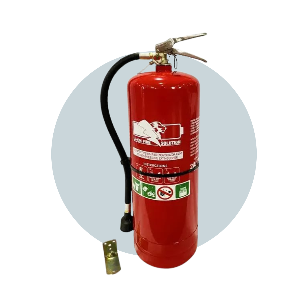 Electric Scooter Bike Battery Fire Extinguisher