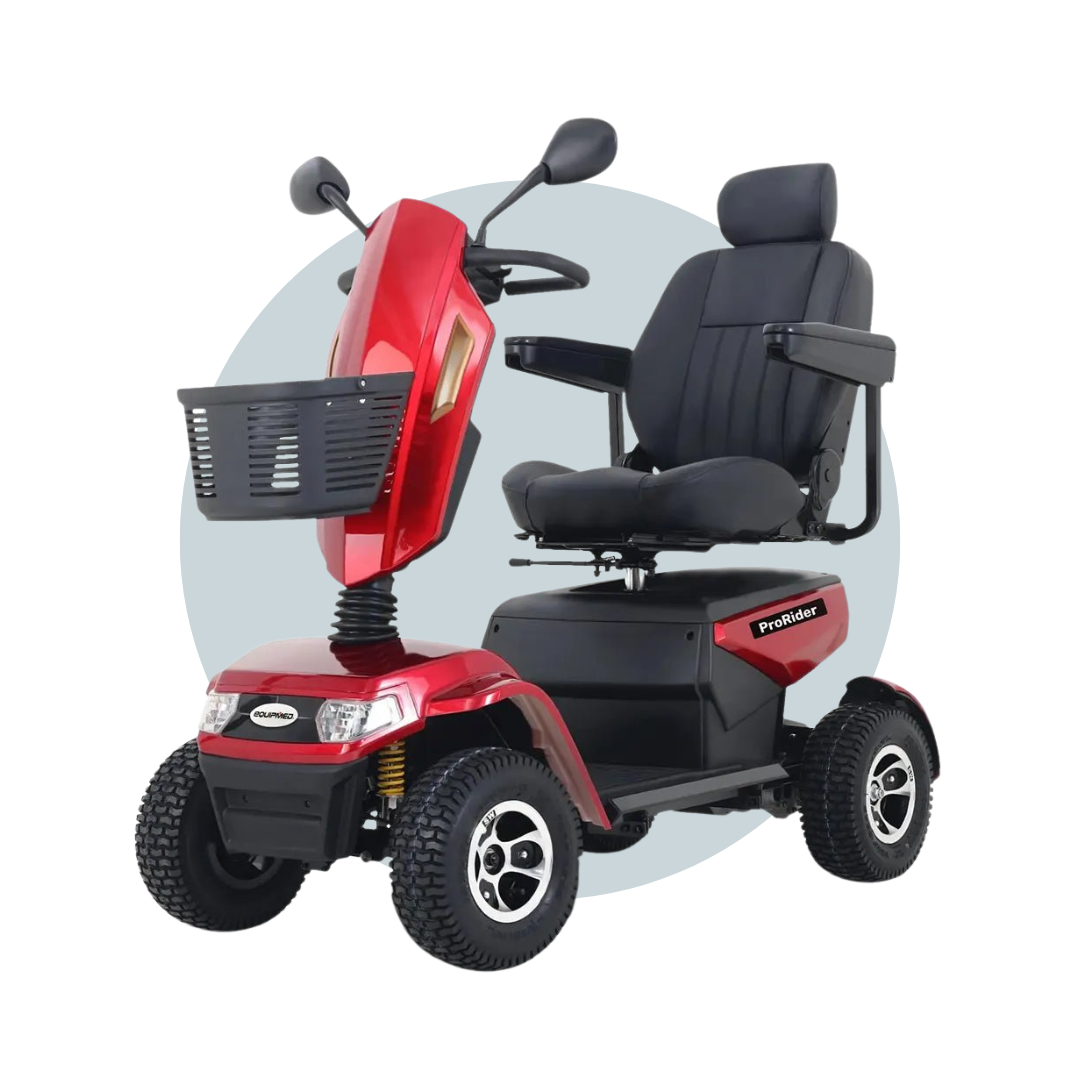 Veloz Bush Rider Mobility Scooter 200 Kilos Load Ultra Large-sized All