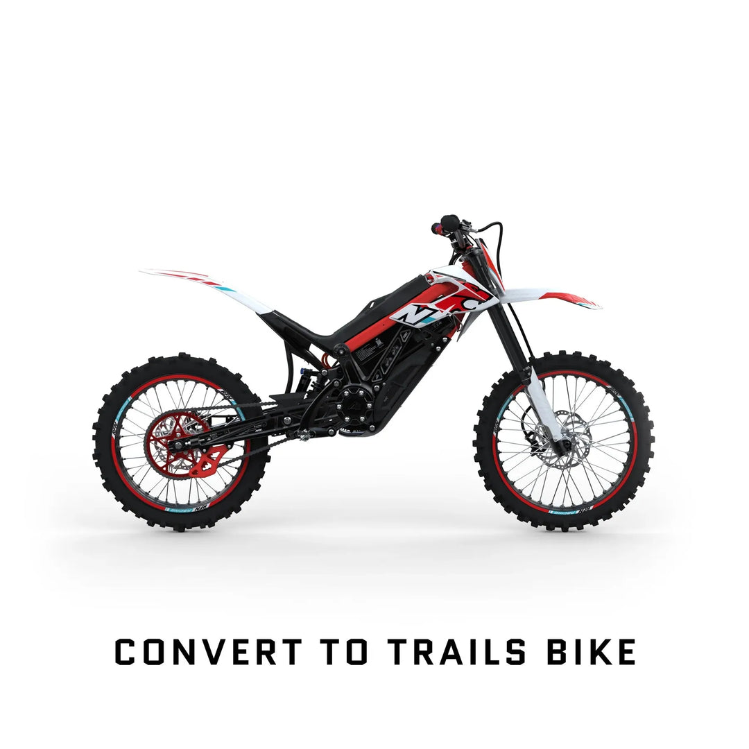 RFN Ares Electric Dirt Motorbike 12Kw Motor Power 6 Months Free Servic
