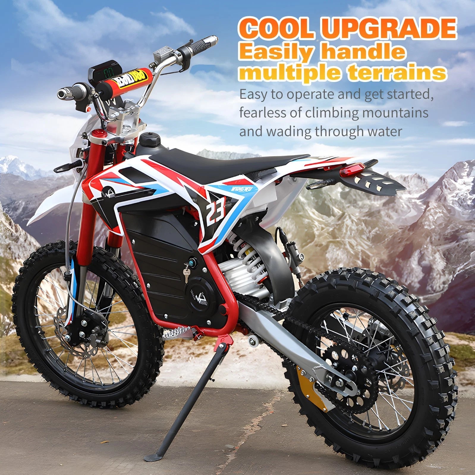 Bucephalus Mini Off Road eBike 2000W Max 55KM/H 14inch 6 Months Free S